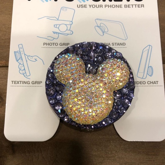 Accessories | Phone Popsocket Wswarovski Rhinestones | Poshmark